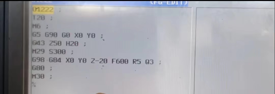 CNC加工中心新手编程教学，G84攻丝指令使用方法 - 山东海鲲数控，龙门加工中心，五轴加工中心，动梁五轴加工中心，双柱立式加工中心，加工中心 ...
